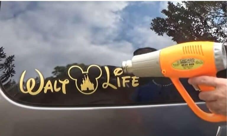 How To Get A Sticker Off A Mirror